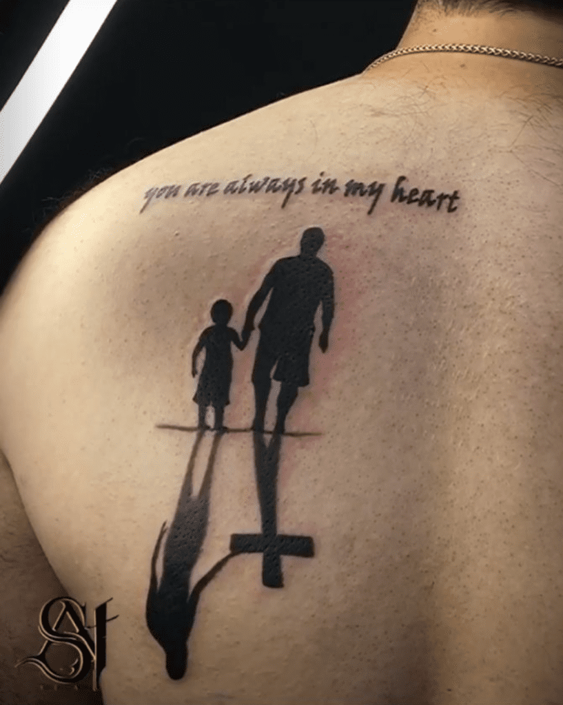 20 Memorial Tattoo For Dad