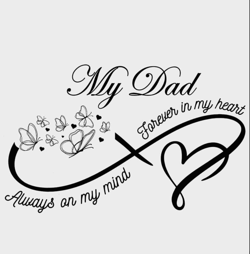 20 Memorial Tattoo For Dad