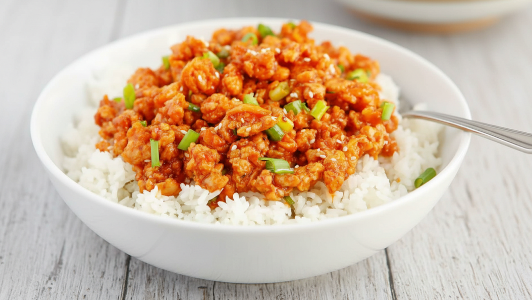 Easy Orange Ground Chicken Recipe | Under 25 Mins